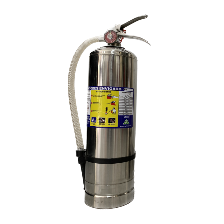 Extintor Agua A Presión Inoxidable Tipo A - Extintores Envigado