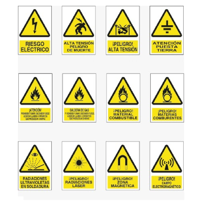 Señales de peligro | precaución - Extintores Envigado